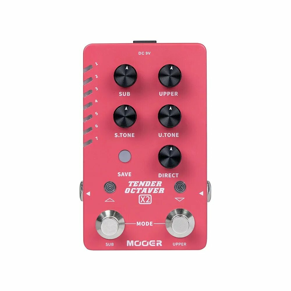 MOOER TENDER OCTAVER X2 (Моноблочный эффект с двумя помпами и октавными гвоздями)