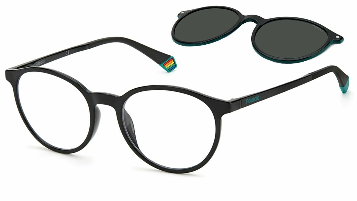 Оправа для очков Polaroid PLD 6137/CS 807 M9 Clip-On Polarized