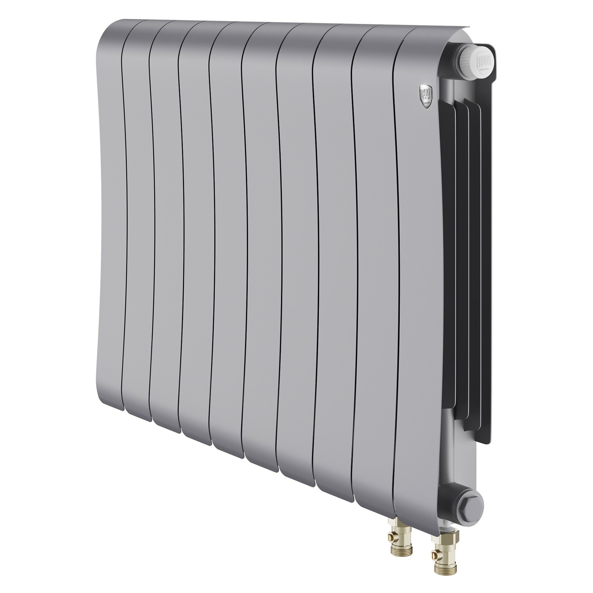 Радиатор Royal Thermo Infinity 500 Silver Satin VR80 - 10 секц.