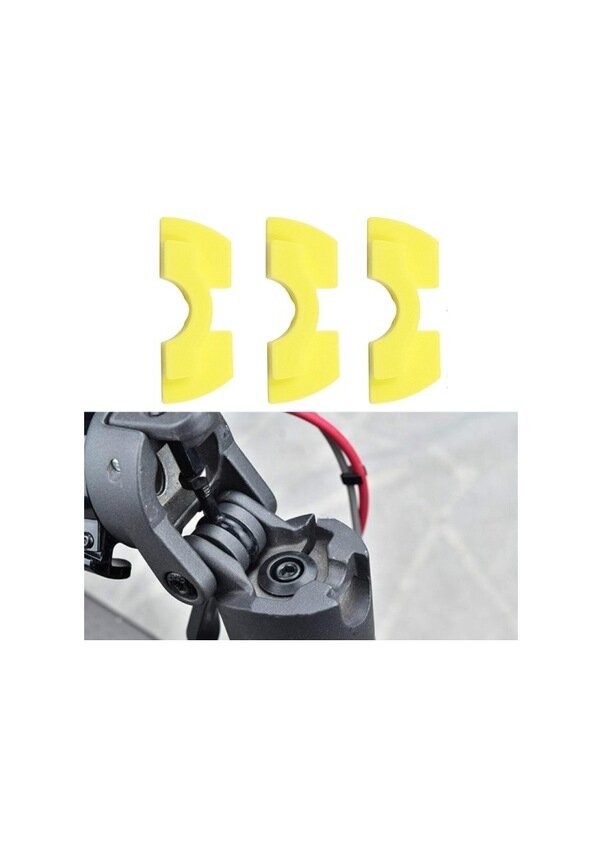 Шт. амортизирующих резиновых амортизатора для электросамоката Xiaomi Mijia M365, желтые