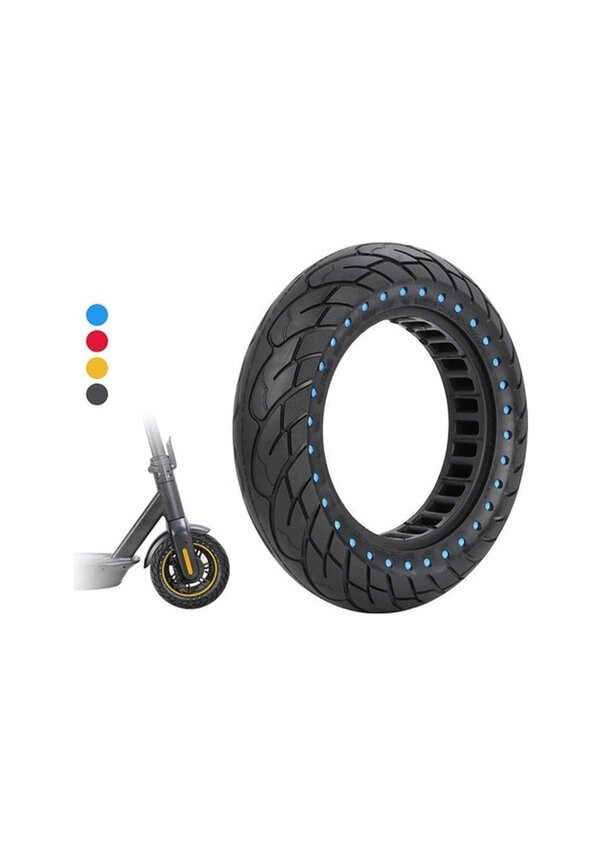 10-футовая надувная сплошная шина с ячеистой структурой Run-Flat желтого цвета 36 мм для электросамоката M4