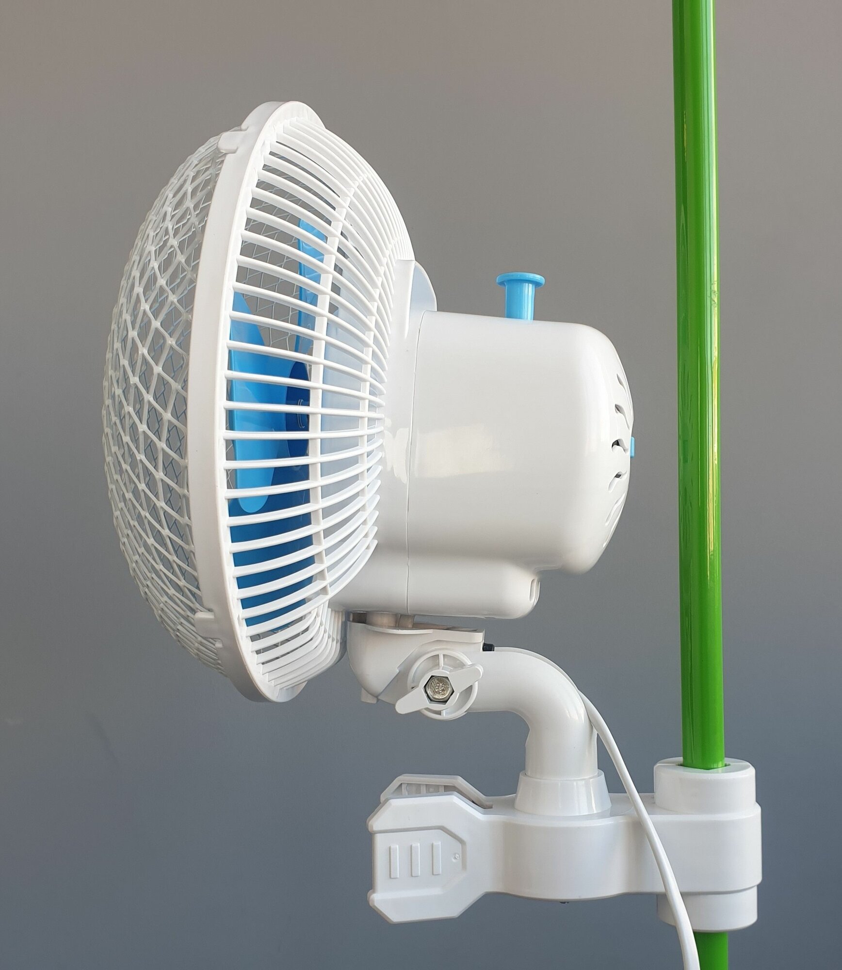 Вентилятор обдува растений Grip Clip Fan 16 см, вентилятор на прищепке для гроутента, гроубокса.