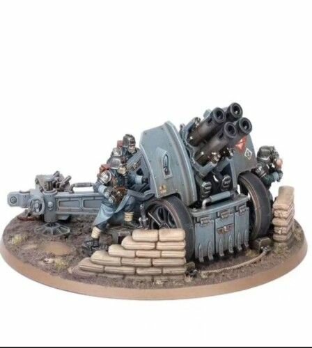 Krieg Artillery Team DKK / Вархаммер 40к смола / Warhammer 40000 миниатюры