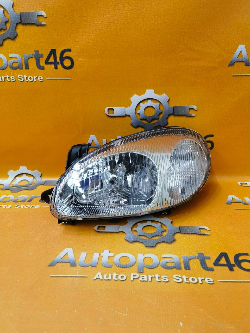 Фара передняя левая шевроле ланос Chevrolet Lanos фара механика