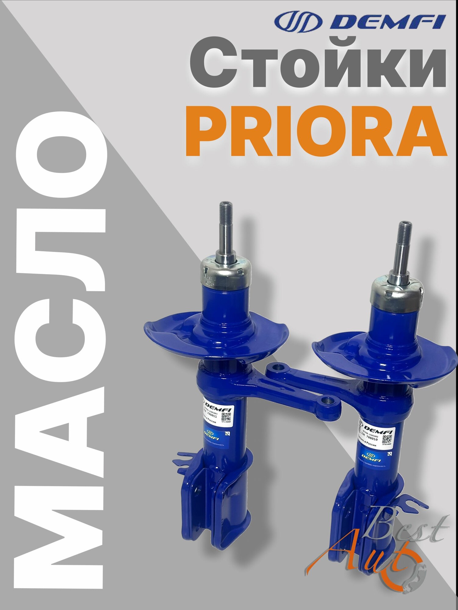 Комплект передних стоек ВАЗ 2170. Приора