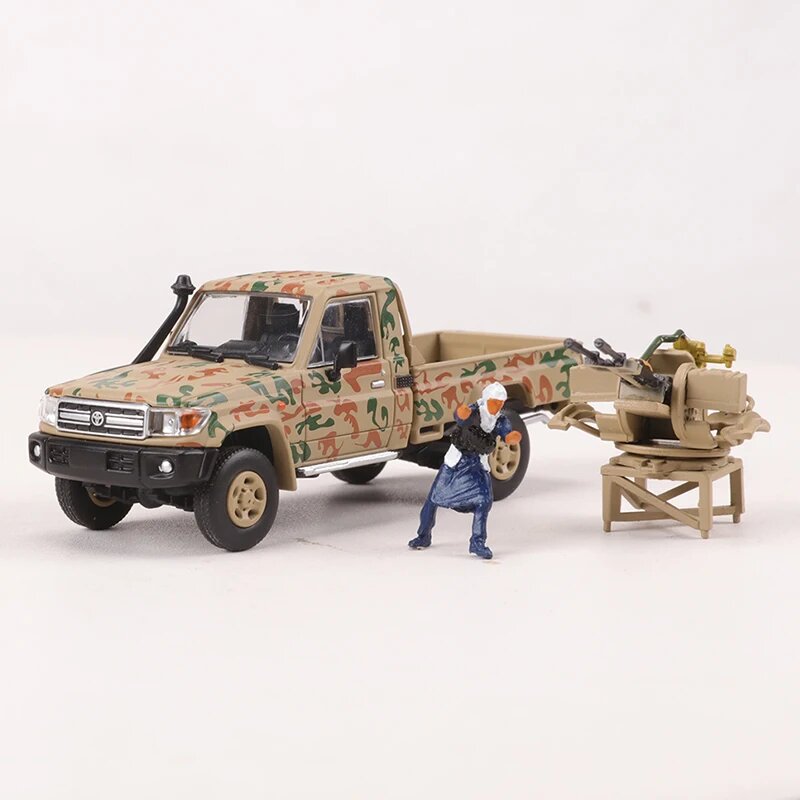 Модель автомобиля pchmodel LC79 War Pickup 1:64