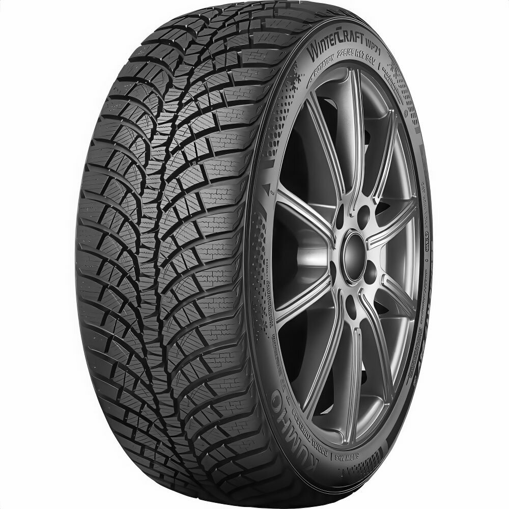 Автошина R17 215/45 Kumho WinterCraft WP71 91V XL зима, арт 2183373