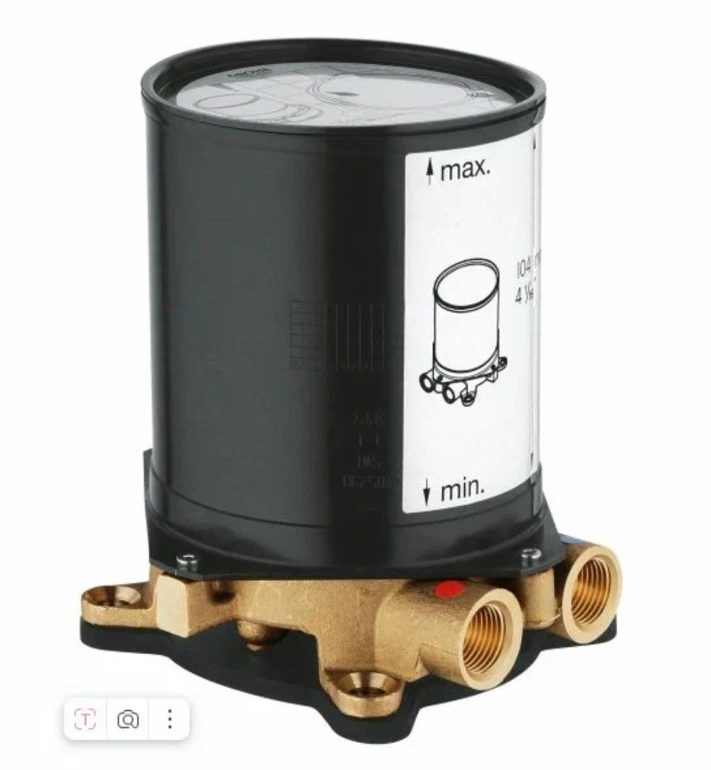 Встраиваемая часть напольного смесителя для ванны Grohe 45984001