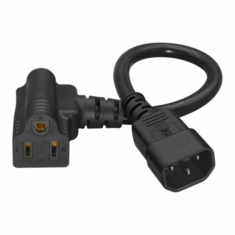 Разветвитель и удлинительный кабель C14 на C7 5-15R для электронных аксессуаров, - A