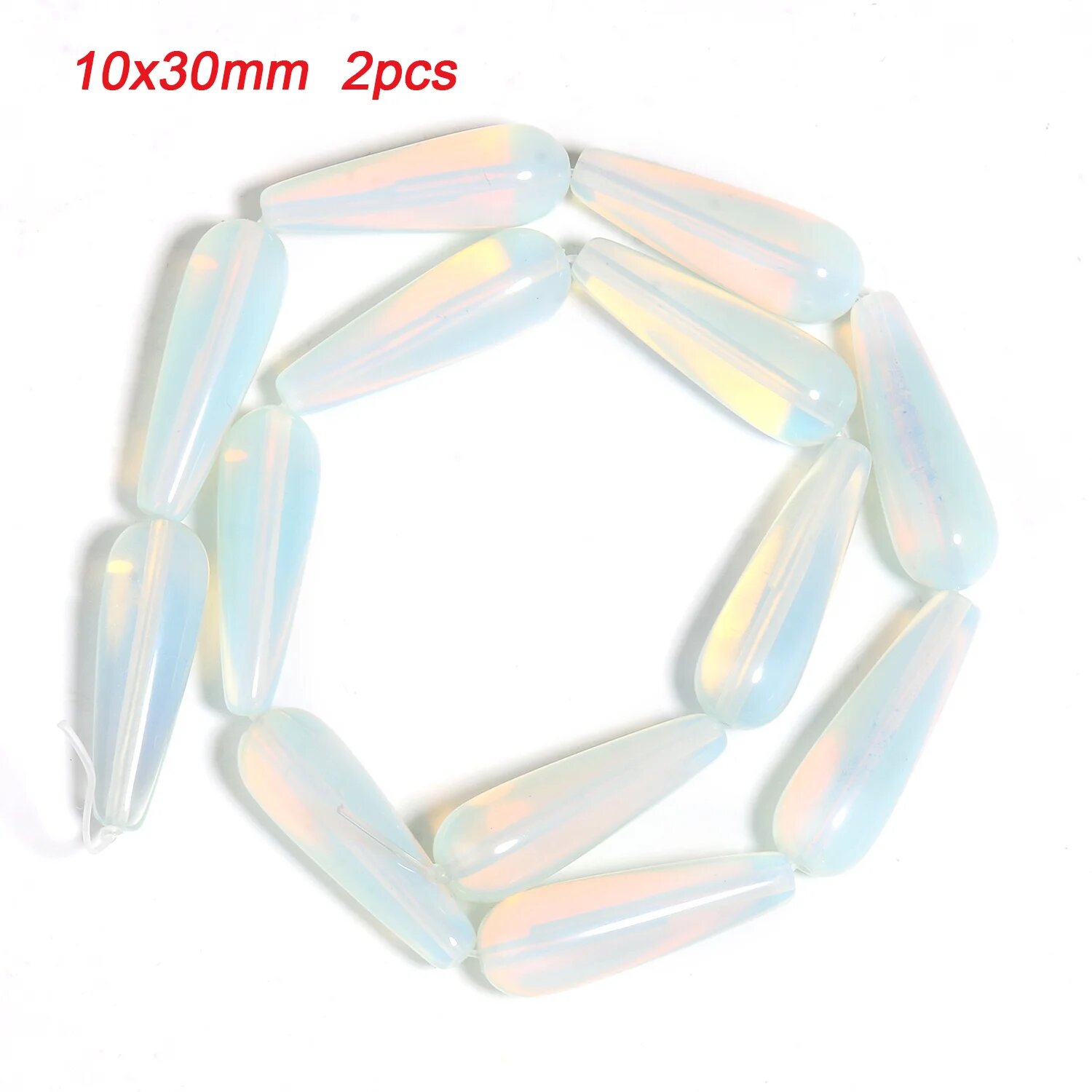 Бусины из натурального опала TTUIJI style21-10x30mm