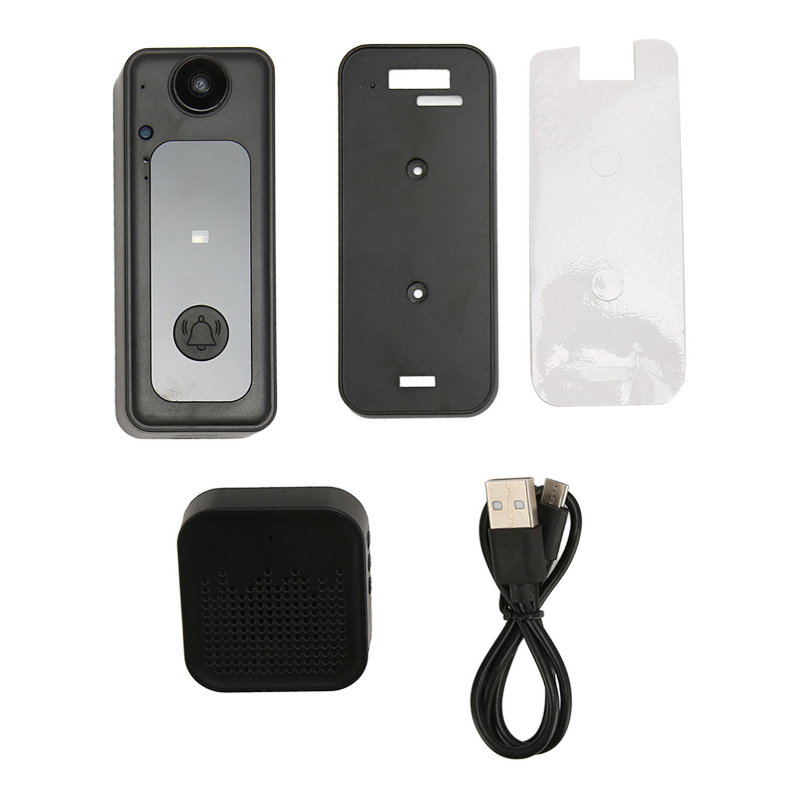 Видеодомофон WiFi умный, ночное видение, приложение, двусторонний голос, дверной звонок для дома