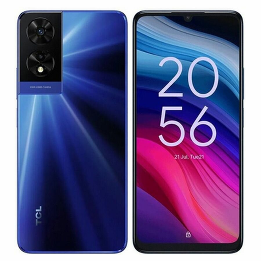 6,75" Смартфон TCL 505 4/128 ГБ (505) 2024, синий