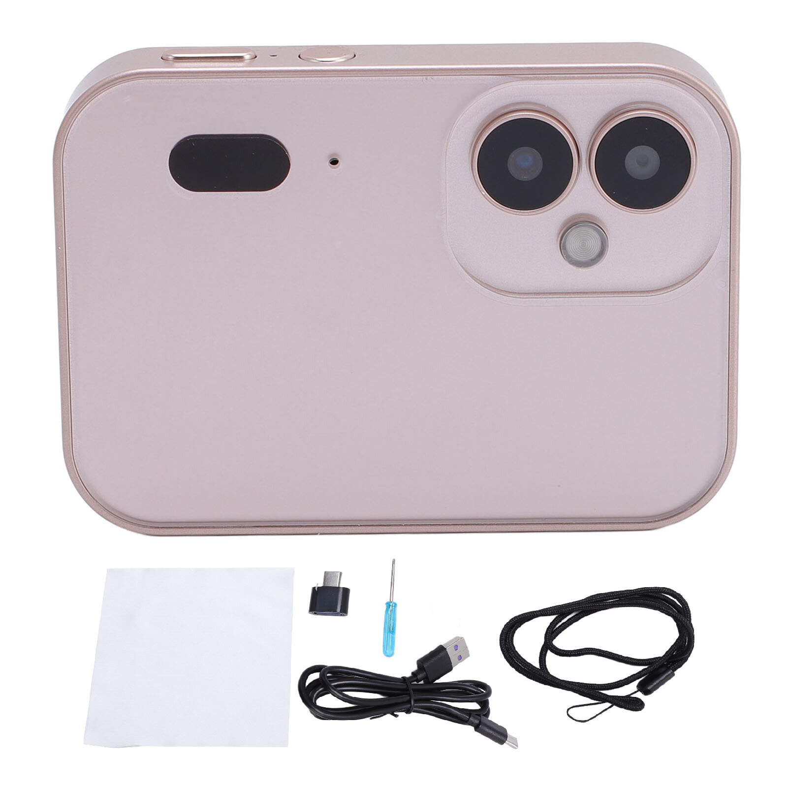 64MP 4K цифровая камера 3-дюймовый сенсорный экран HD камера портативная компактная цифровая камера для фотосъемки видео музыки