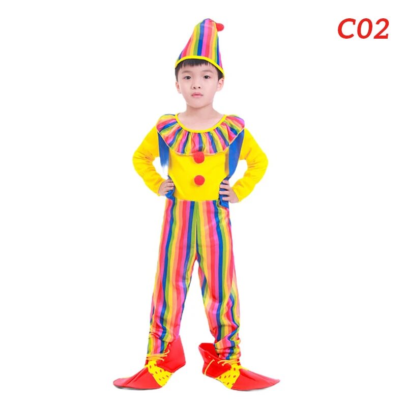 Детский костюм клоуна из полиэстера S, B