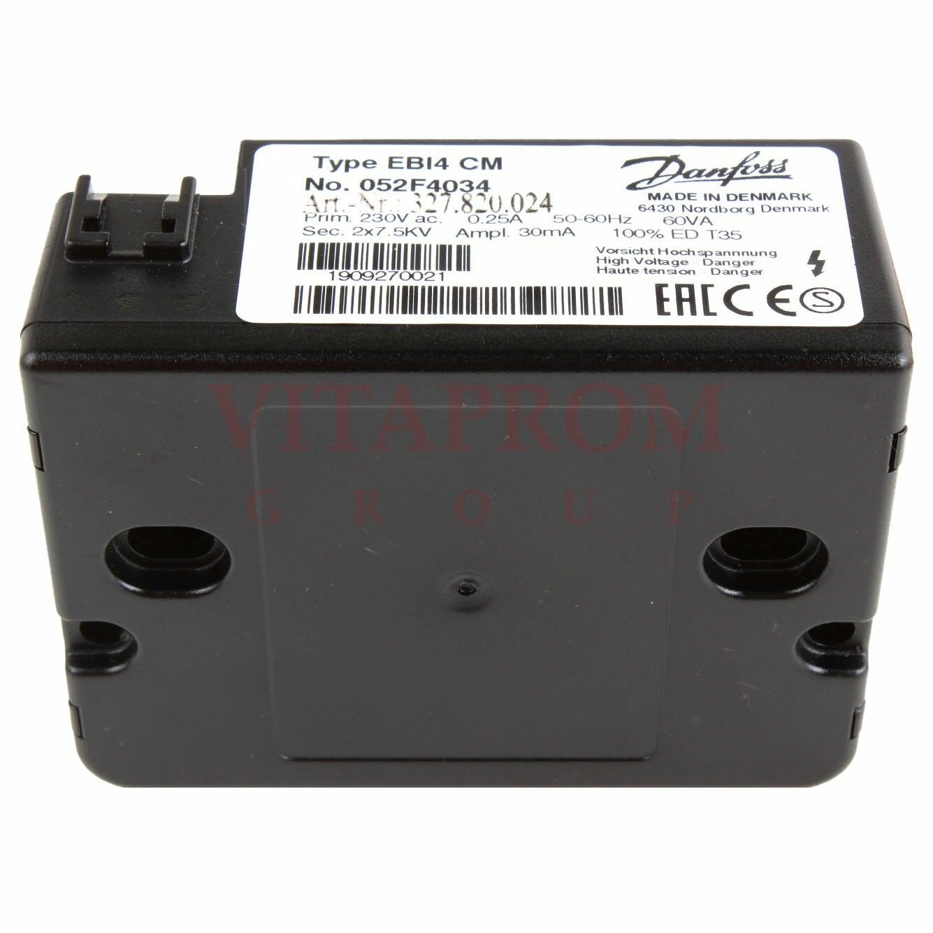 Трансформатор Danfoss EBI4 CM, 052F4034, 052F4234 — фото 1