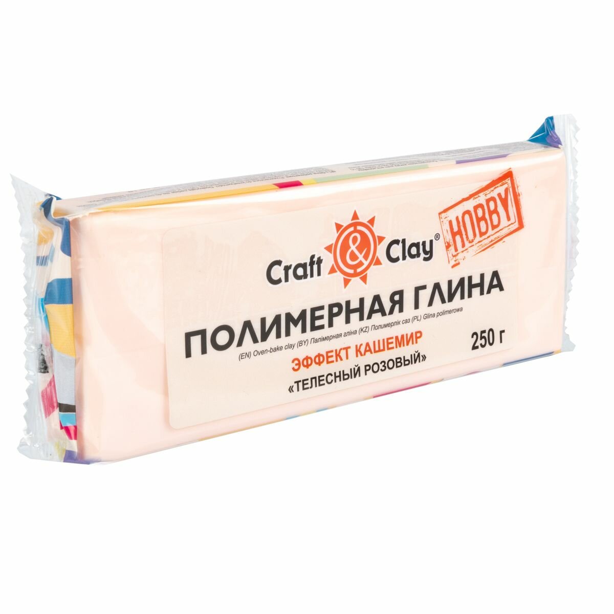 Полимерная глина "Craft&Clay" полимерная глина для лепки кукол CCH кашемир 250 г 1806 телесный розовый