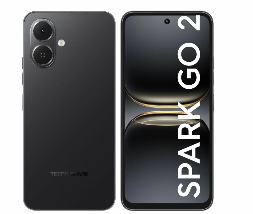 Смартфон TECNO Spark Go 2 3/64GB Black/черный