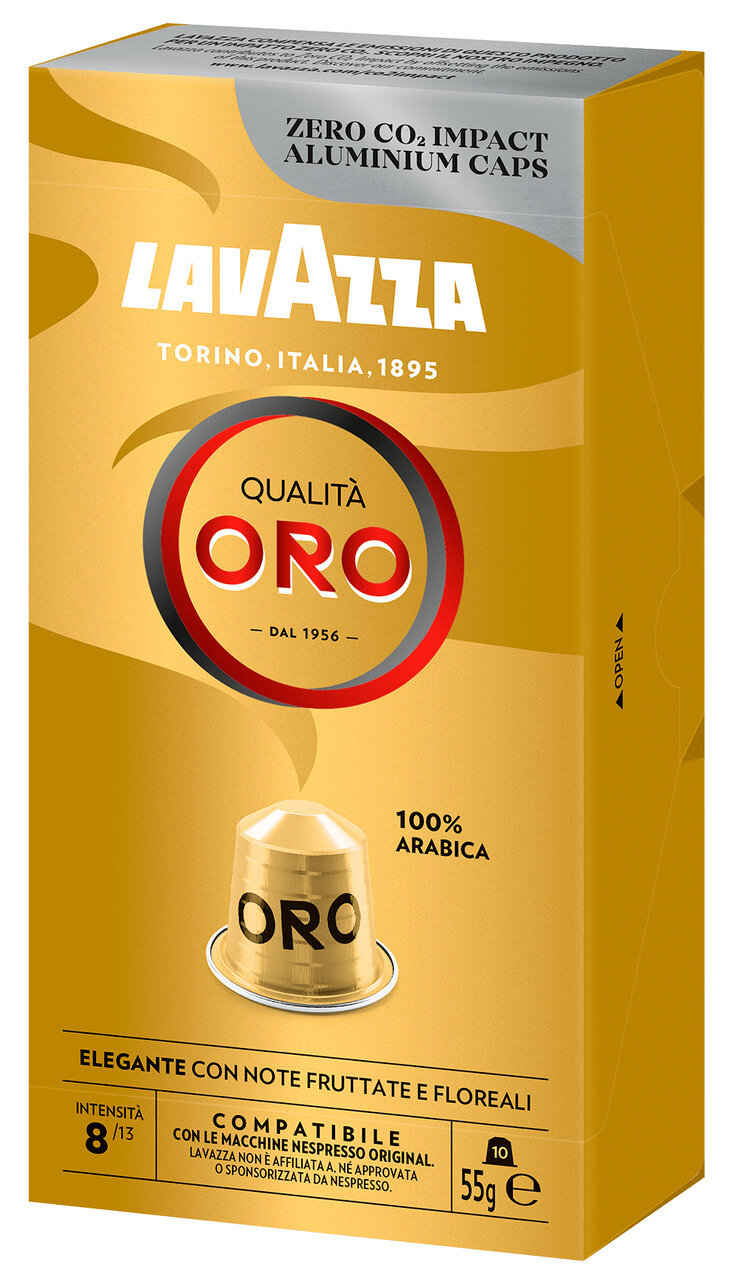 Кофе Lavazza Qualita Oro в капсулах 5,5 г х 10 шт