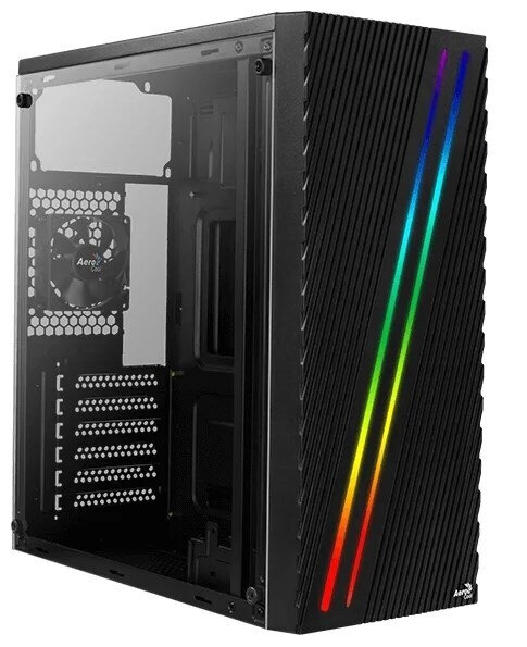 Корпус Aerocool Streak-A-BK-v1 черный без БП ATX 1x92mm 2x120mm 2xUSB2.0 1xUSB3.0 audio