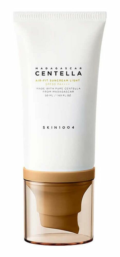 Лёгкий солнцезащитный крем с центеллой SKIN1004 Madagascar Centella Air-Fit Suncream Light SPF30 PA++++, 50 мл