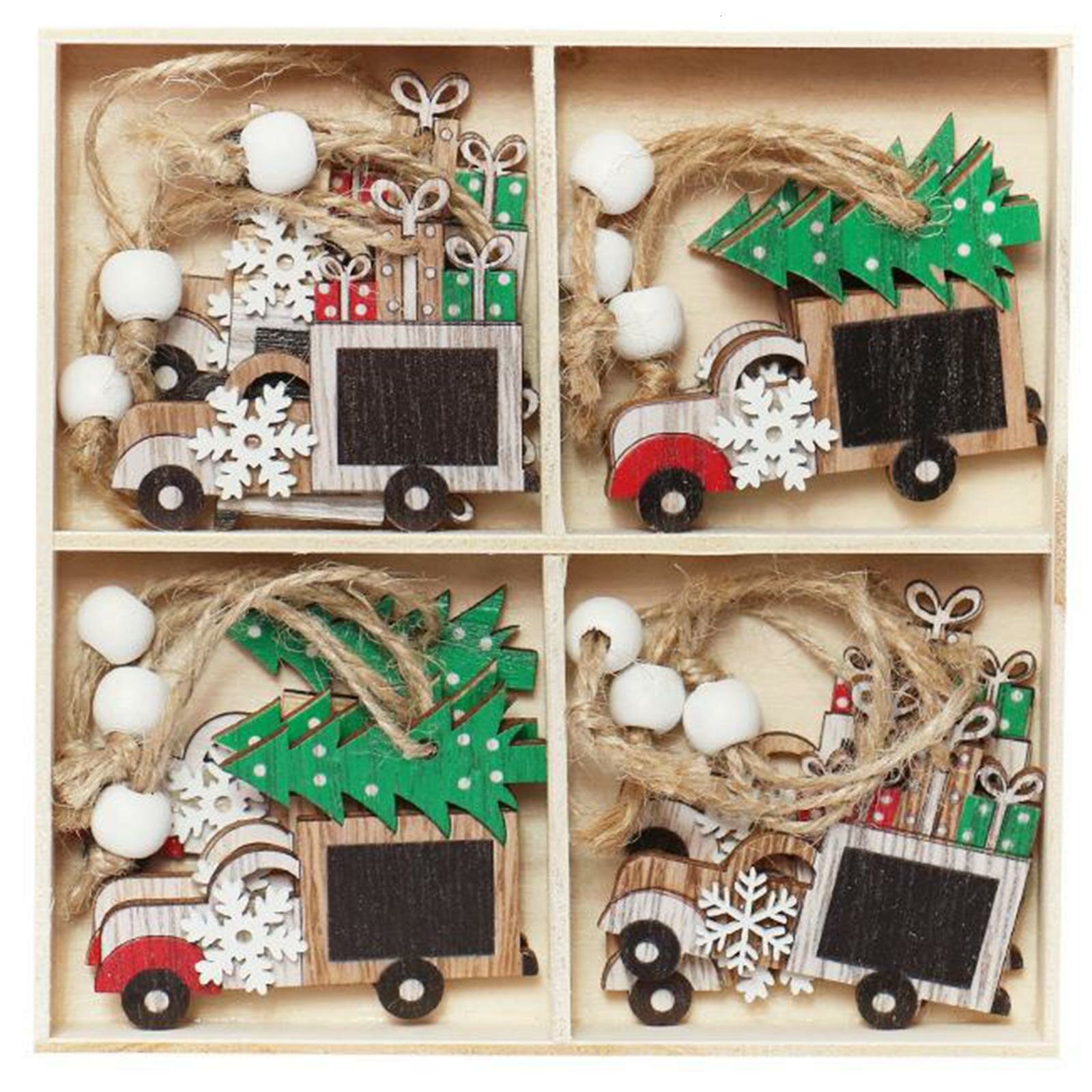 Старик сова ангел изделия из дерева маленькая Подвеска-blackboard Car