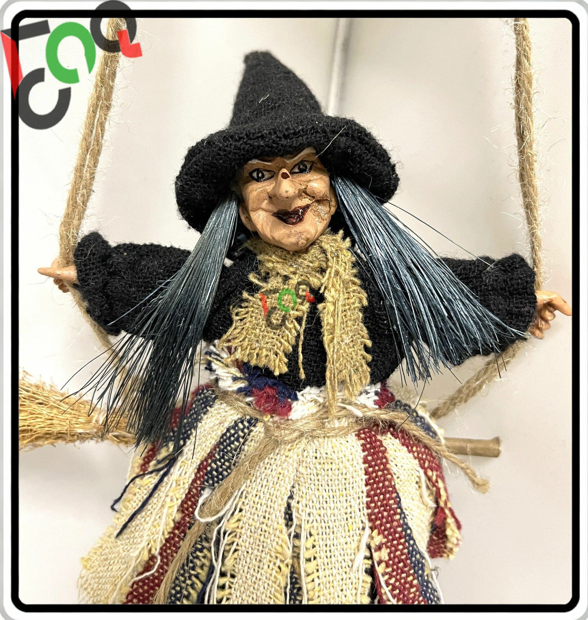 Баба яга игрушка подвесной оберег Бефания