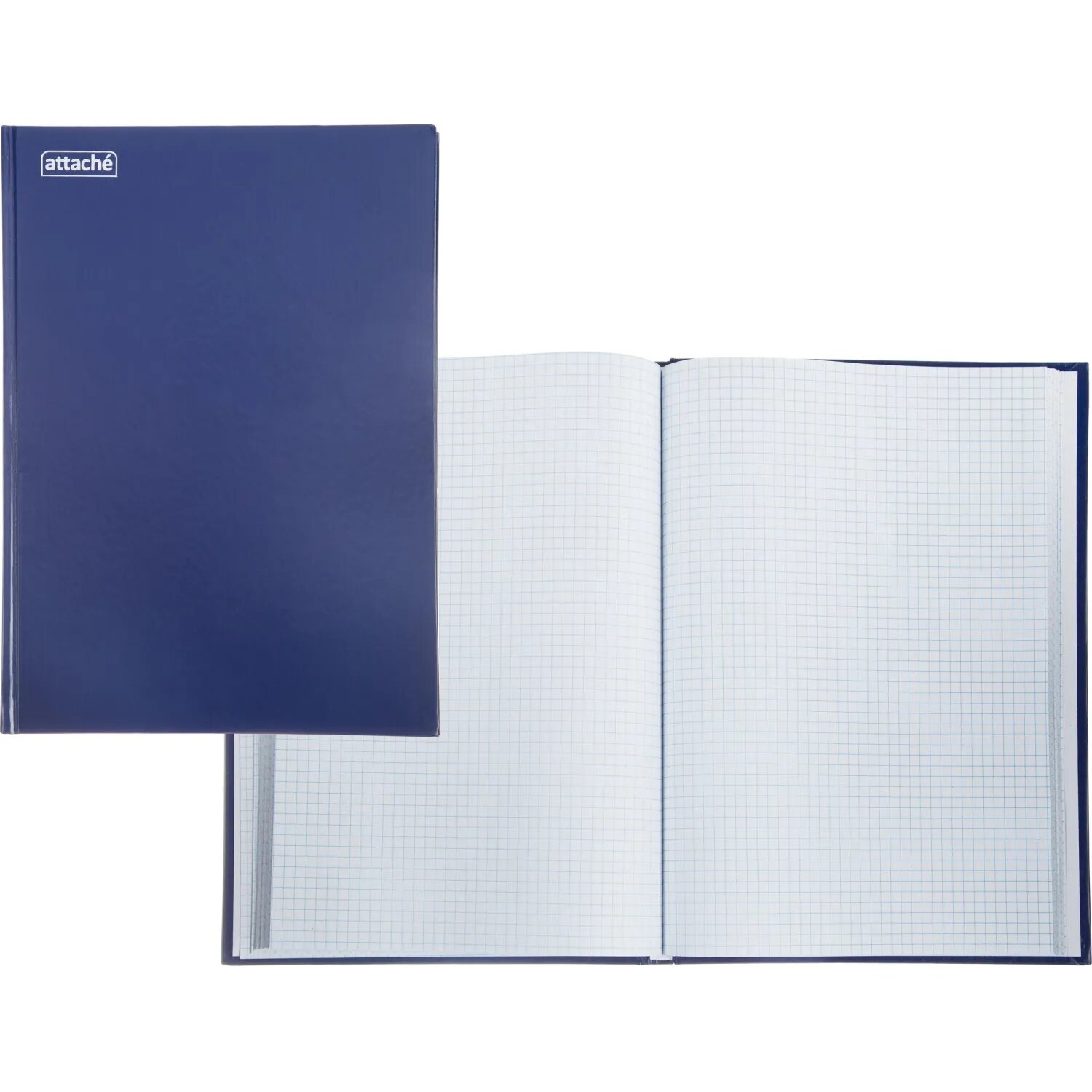 Книга учета _144л. в клетку офсет, обл. бумвинил ATTACHE