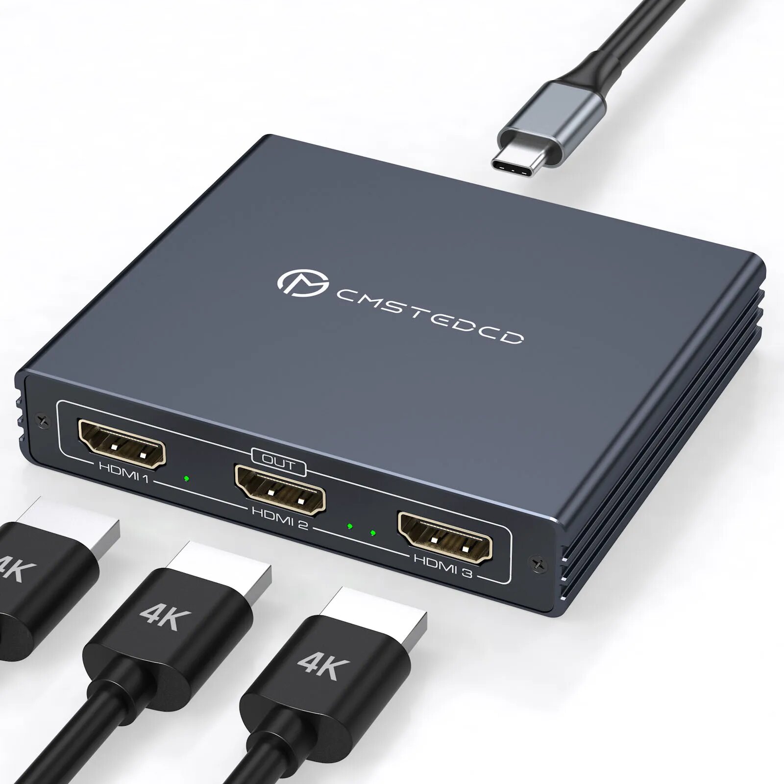 USB C разветвитель 3 монитора 4K SP513 USBC to 3HDMI