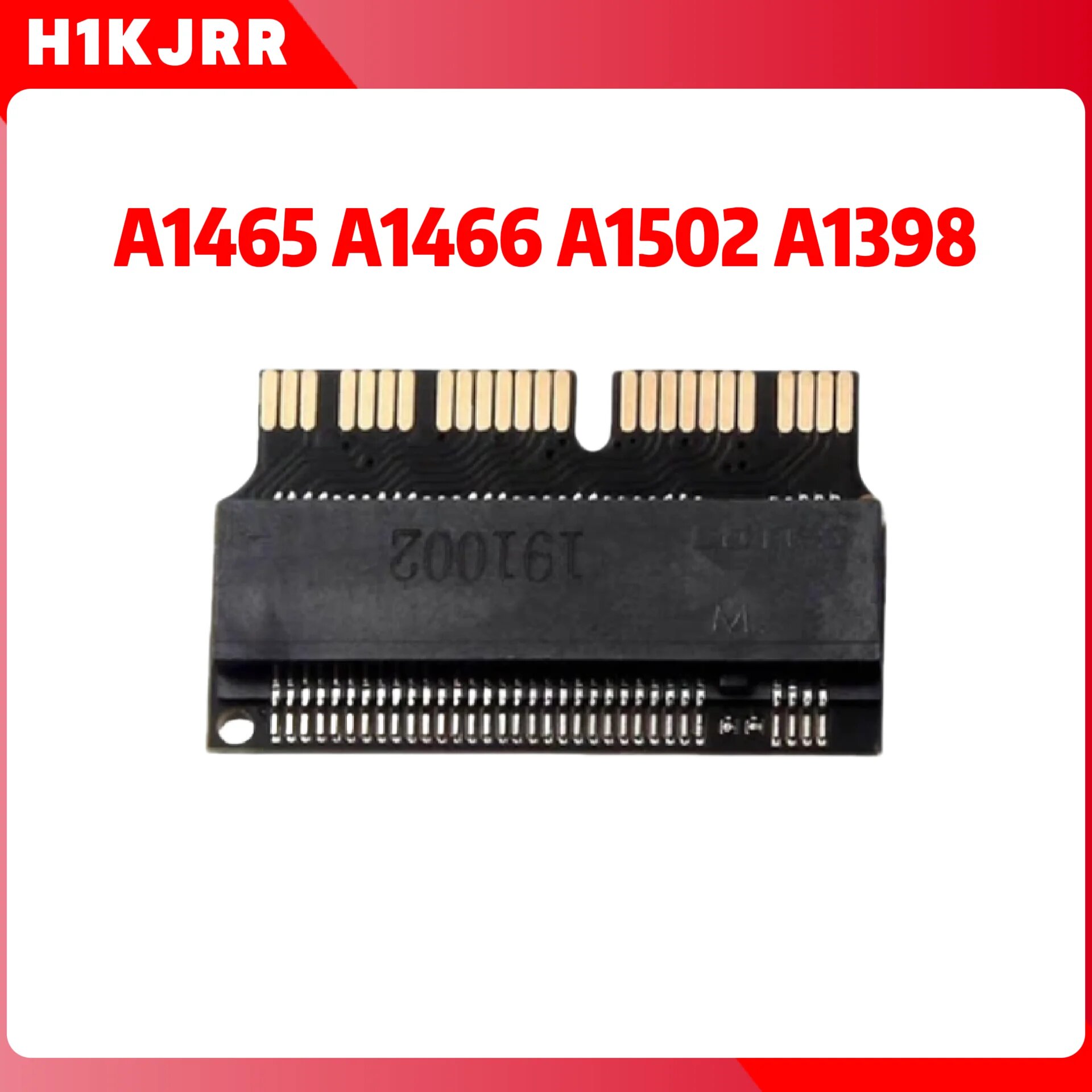 Совместим с MacBook Air A1465 A1466 A1502 A1398 PCIe-картой 2013-2017 NVMe M.2 NGFF PCIe PCI-E x4 NVMe SSD