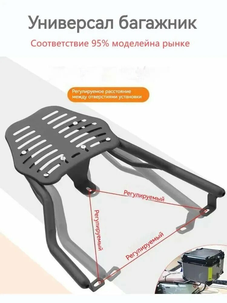Крепление на мотокофр