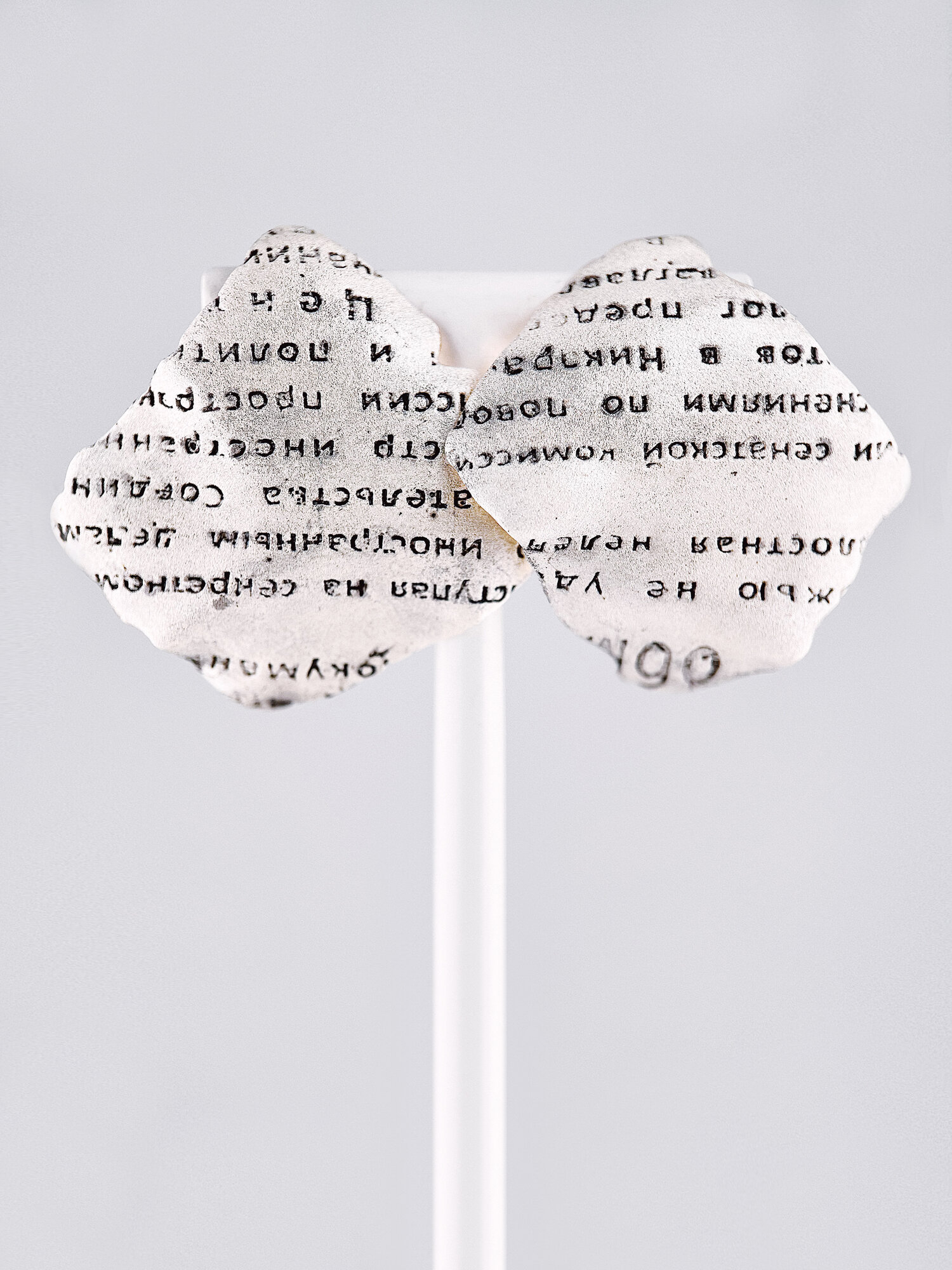 Серьги непарные, серебро, 925 проба, золочение