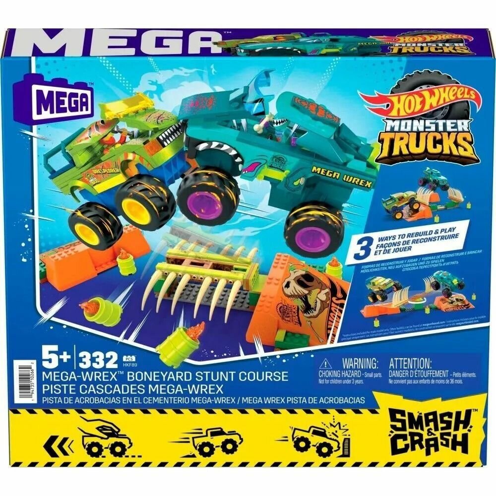 Конструктор Mega Monster Trucks Mega-Wrex HKF89
