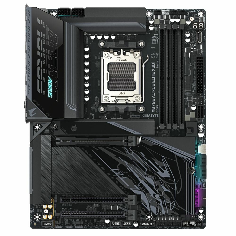 Материнская плата Gigabyte X870E AORUS ELITE X3D