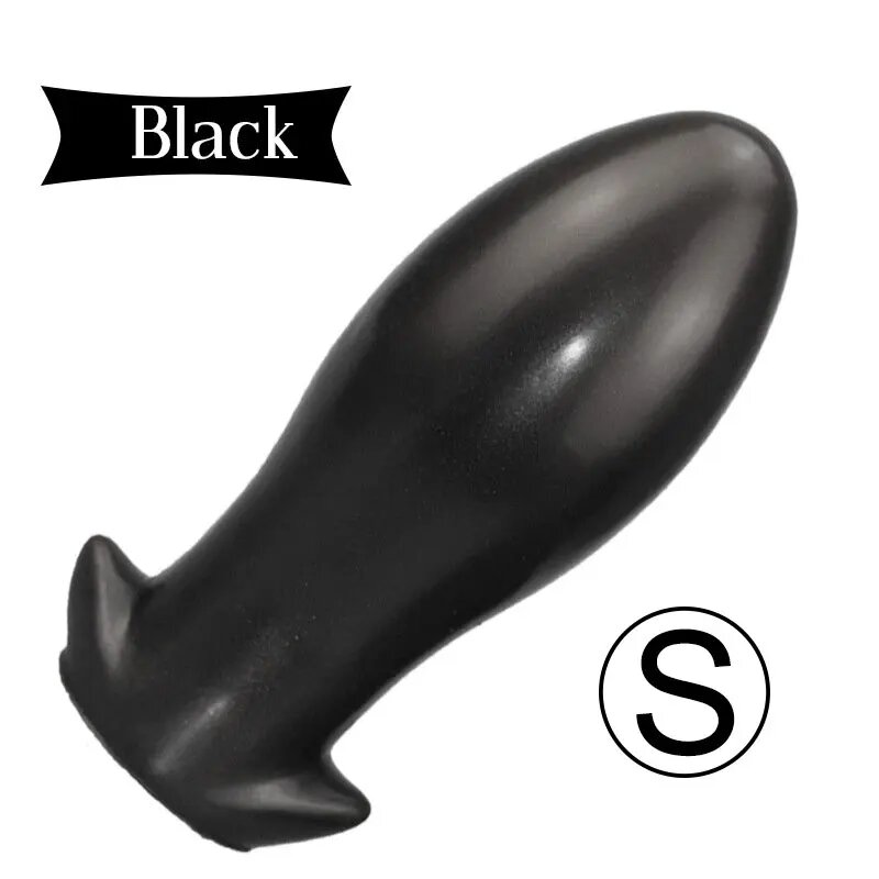 Огромная Анальная пробка, Анальная пробка, БДСМ игрушка, интимные секс-игрушки для взрослых, Black S