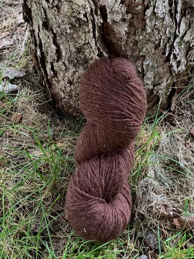 Пряжа Дундага 6/1 solid О-25 134г 80%merino