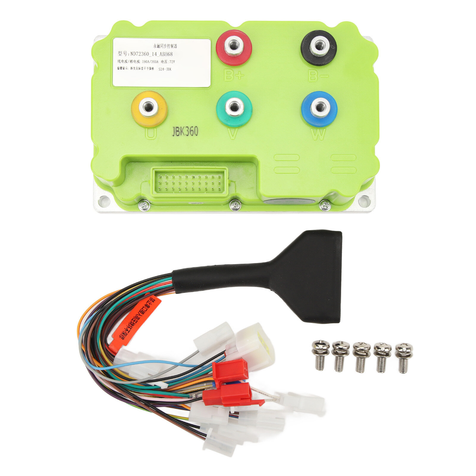 190A 360A ND72360 BLDC Программируемый контроллер двигателя Бесщета.