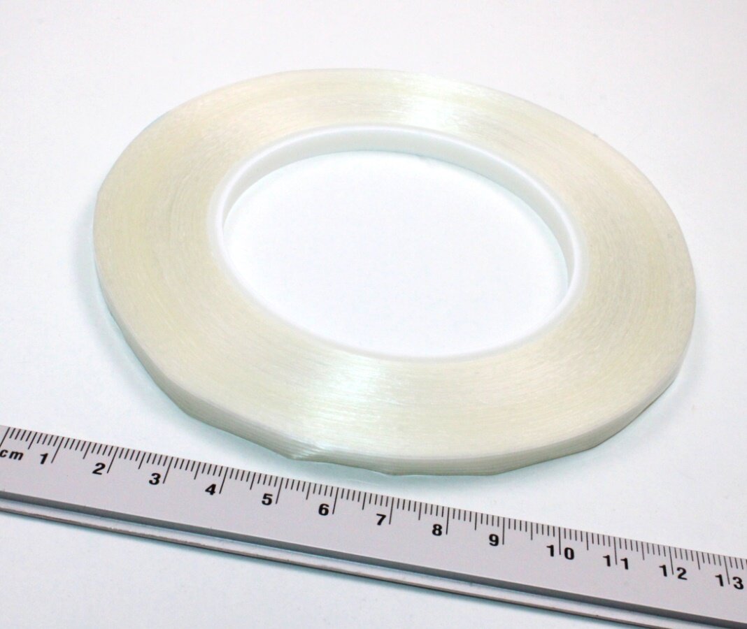 Скотч усиленный стекловолокном 0,15 х 6 мм 50 м