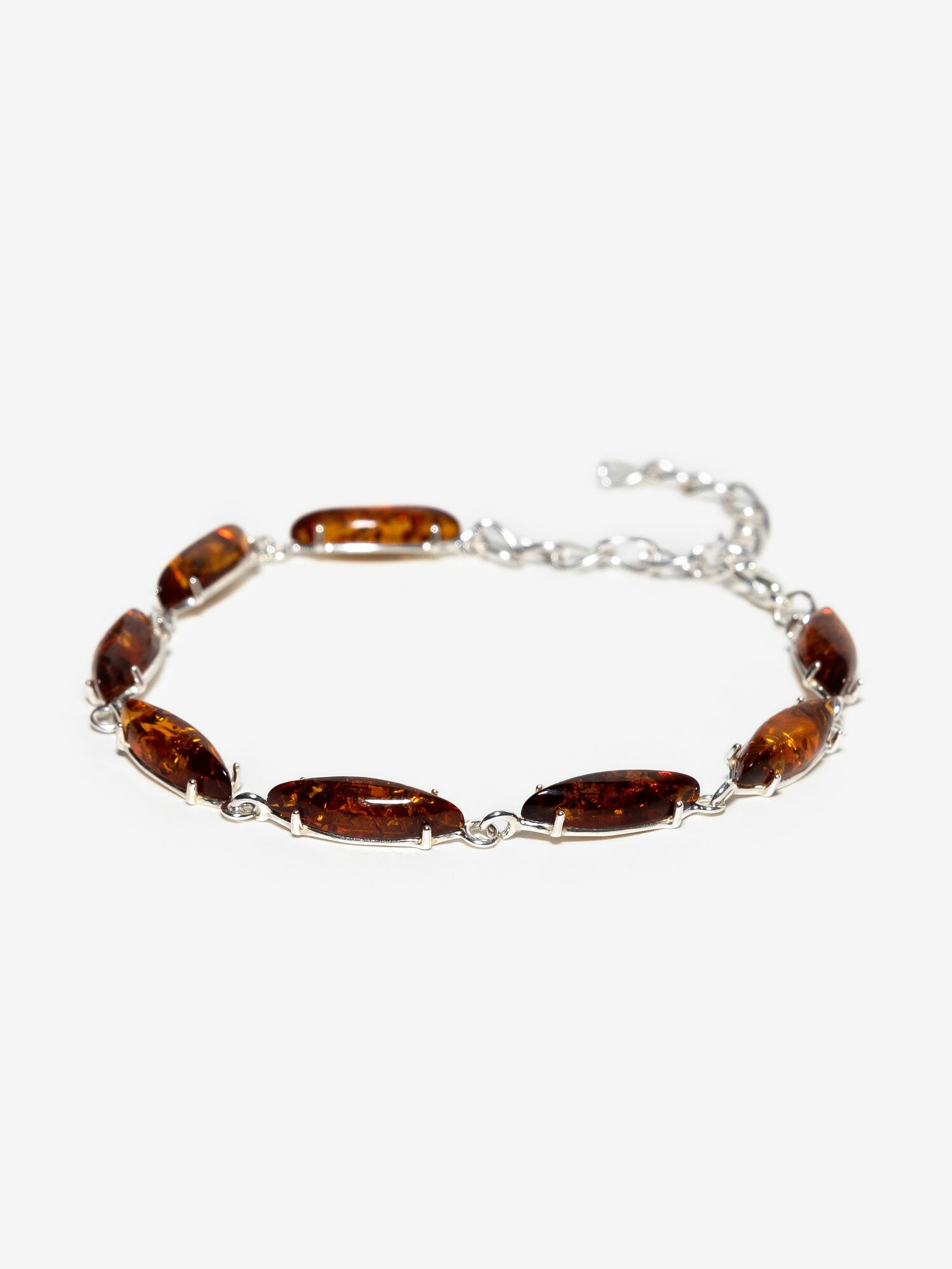 Браслет, янтарь