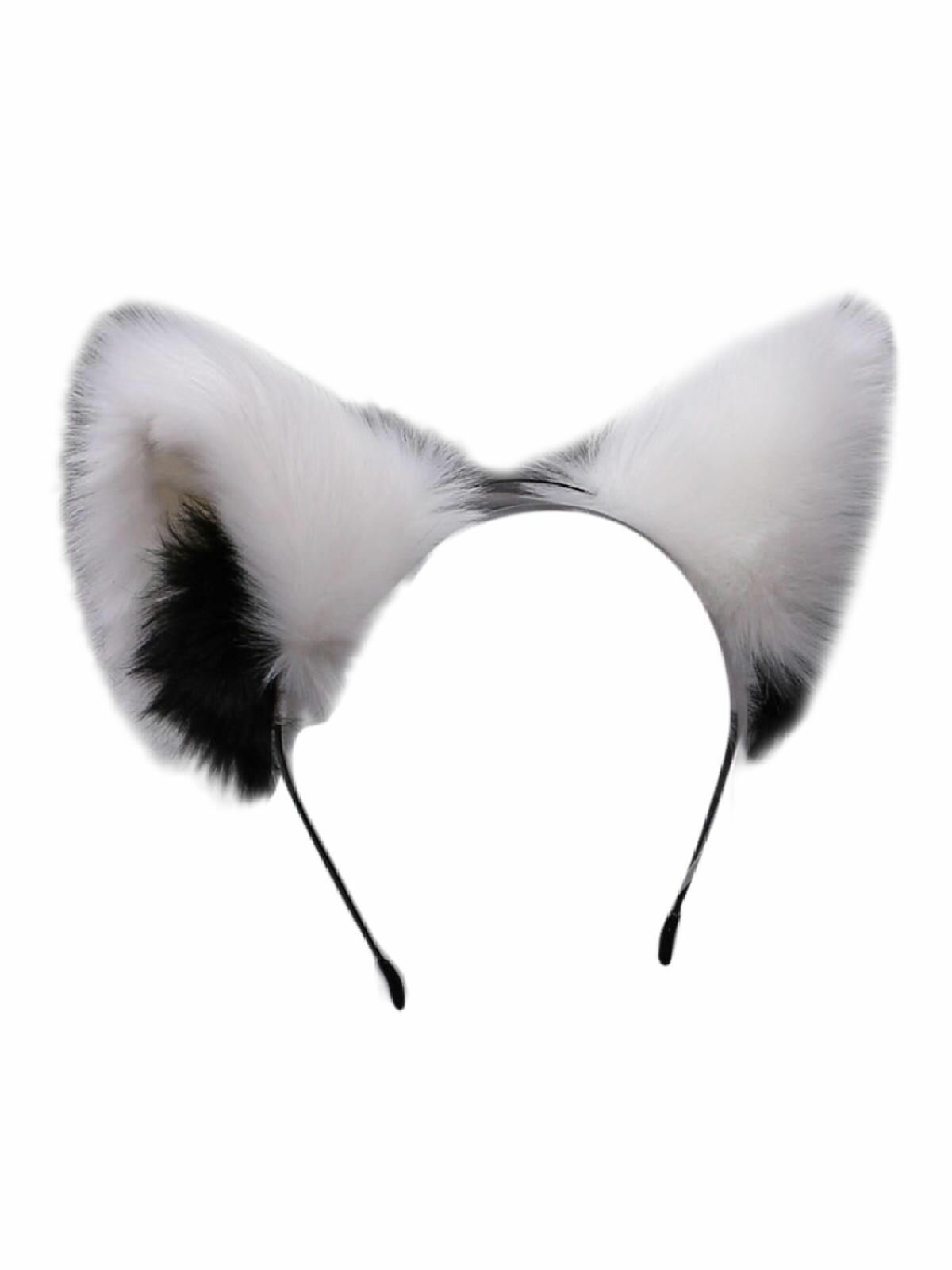 Реалистичные ушки для косплея, Белый