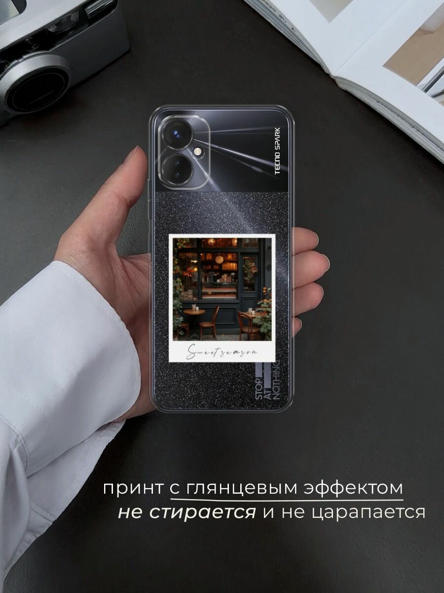 Чехол на Tecno Spark 9 Pro / Техно Спарк 9 Про с принтом Sweet season — фото 1