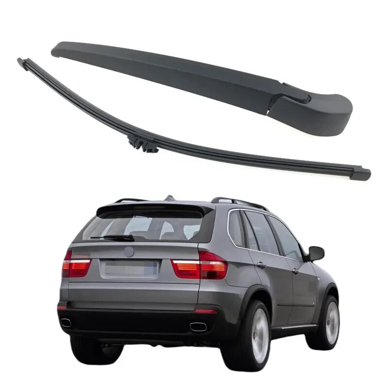 1 комплект, автомобильный задний коромысло и щетка стеклоочистителя для BMW X5 E70 2007-2013, рокер заднего ветрового стекла, щетка для окон, автомобильные аксессуары