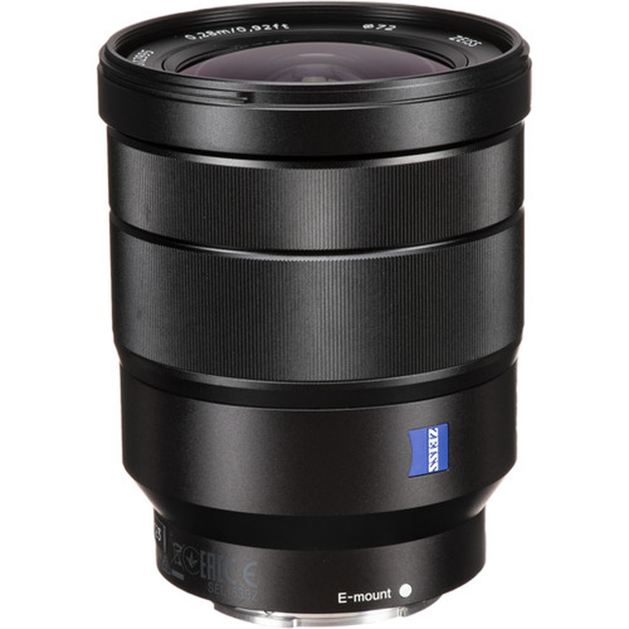 Объектив Sony SEL 16-35MM F4 ZA, автофокус, байонет Sony E, пластик, черный