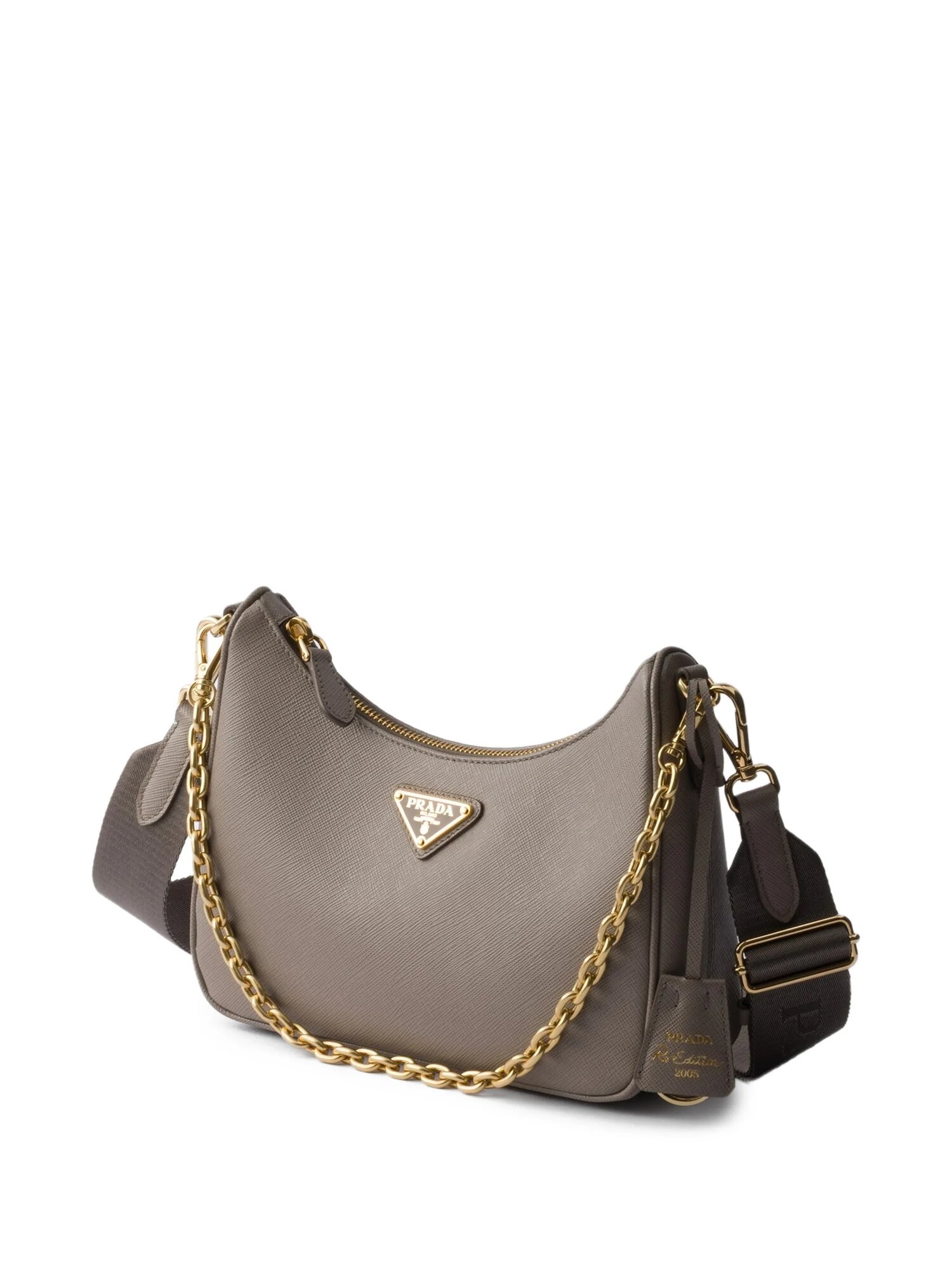 Сумка Prada Re-Edition 2005, grey — фото 1