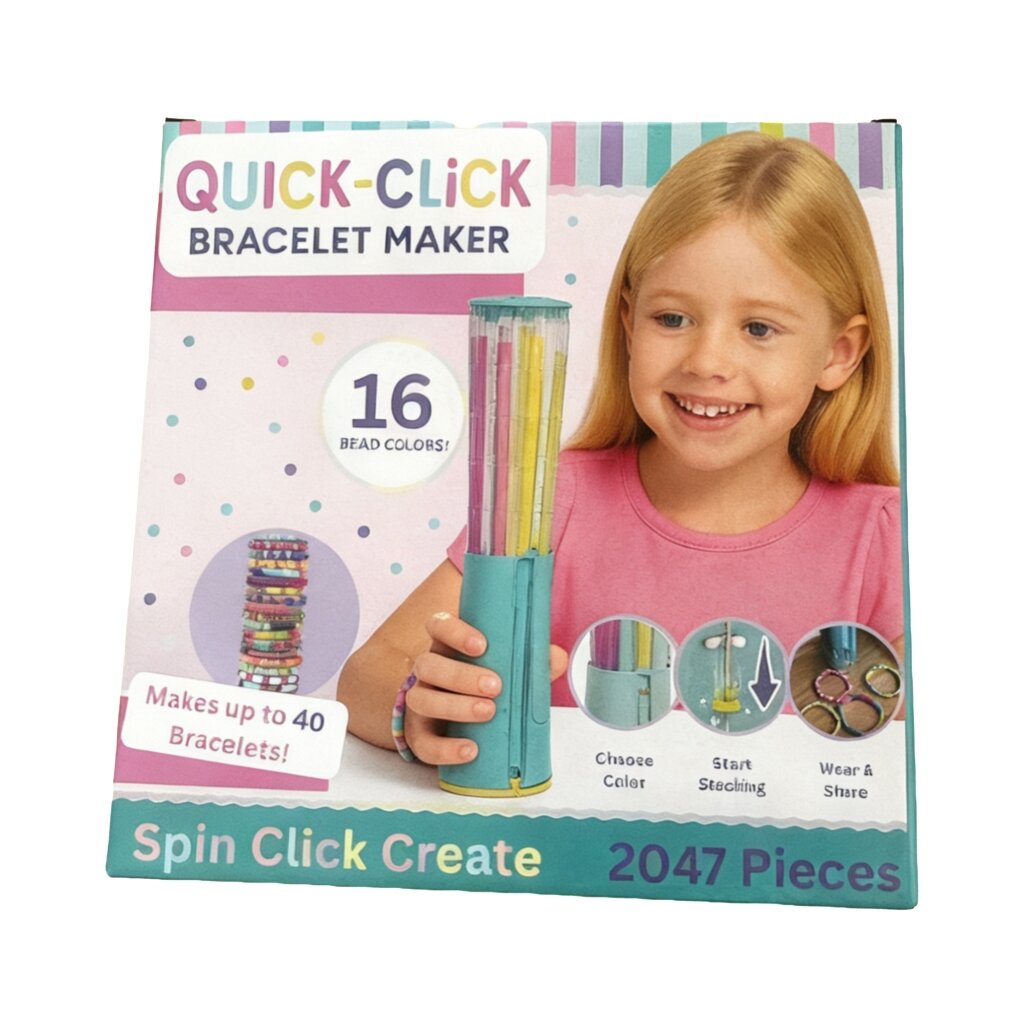 Набор для изготовления браслетов, браслет ручной работы с подвесками и бусинами, простая конструкция с застежкой-клипсой, набор для создания украшений для девочек, игривый набор для создания браслетов дружбы.
