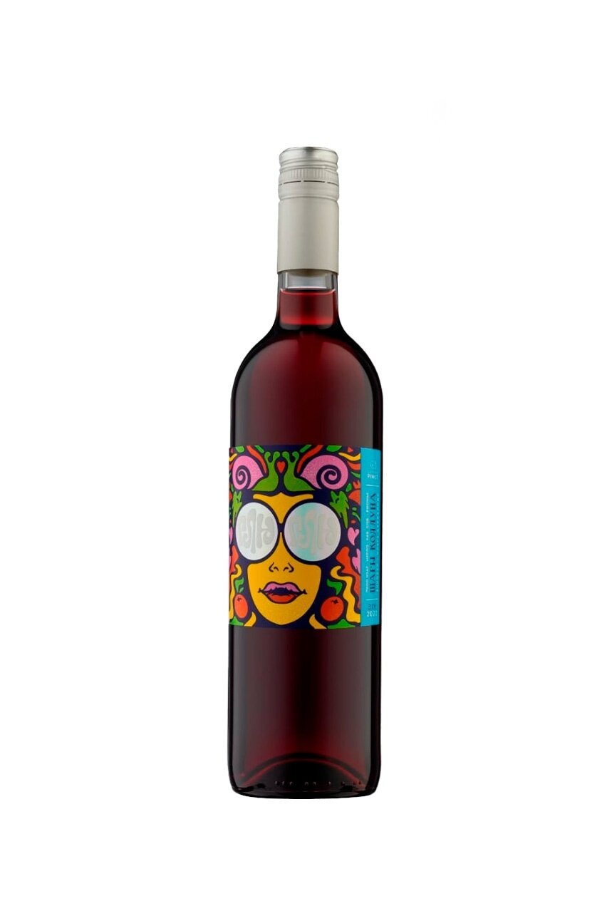 Вино Шато Пино Шары Колдуна Глю Глю, ЗГУ Кубань, красное, сухое, 0.75л