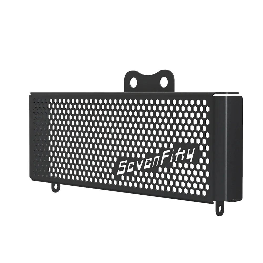 Алюминиевая решетка радиатора мотоцикла, защитная крышка масляного радиатора для Honda CB750 черный