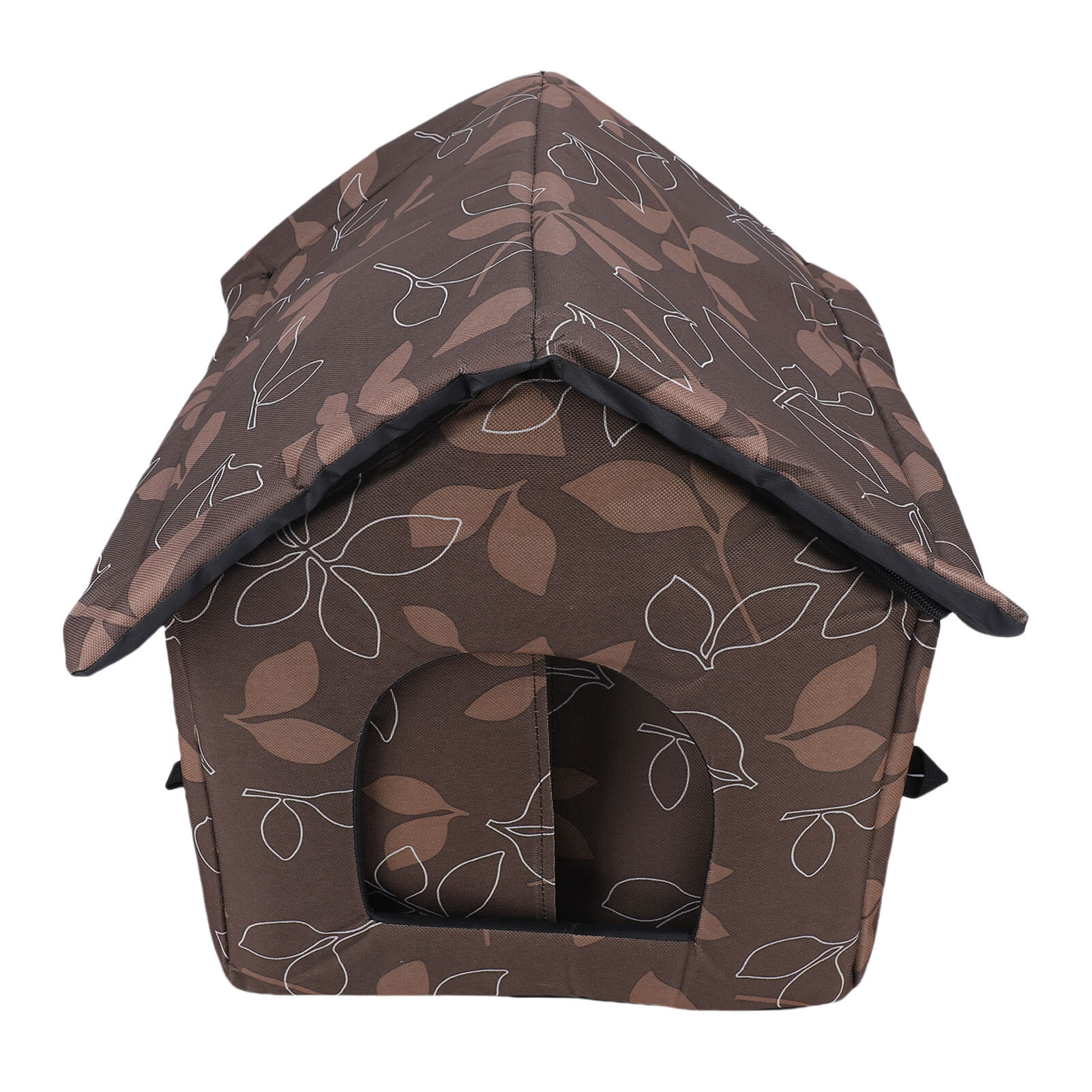 Открытый домик для кошек, водонепроницаемая ткань, устойчивый к атмосферным воздействиям, изолированный приют для домашних животных, домик для собак на улице для домашних животных зимой