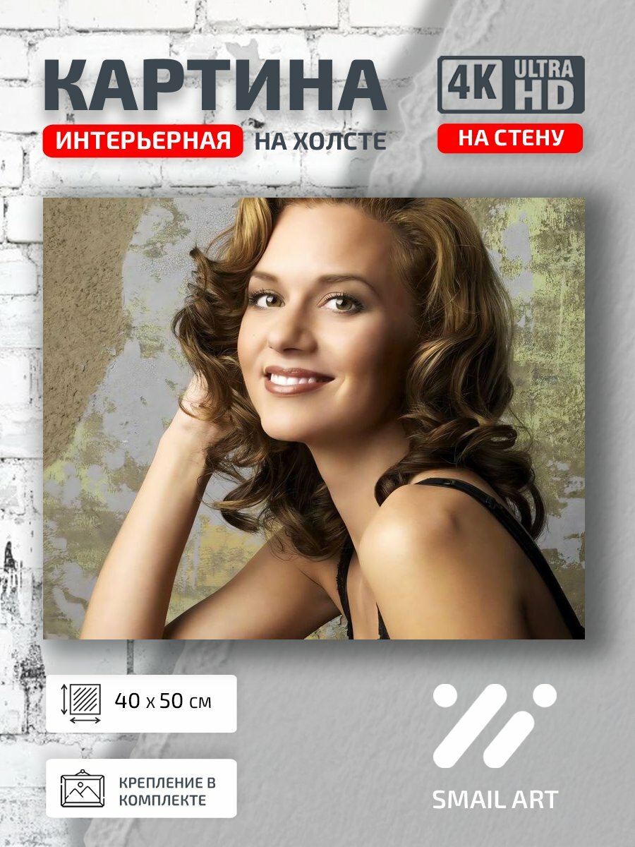 Картина на холсте интерьерная 40 на 50 на стену Лицо Portrait для кабинета портрет интерьер