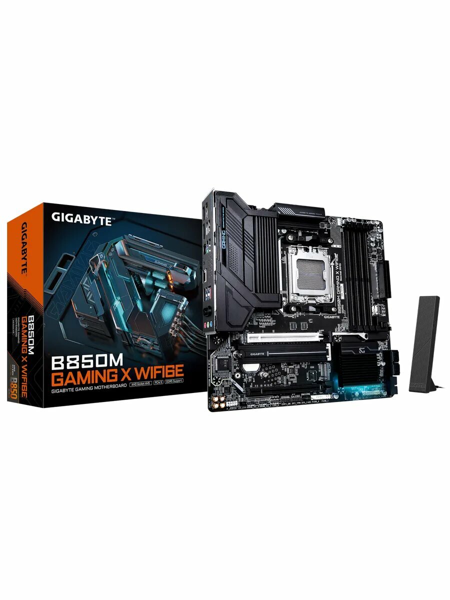 Материнская плата B850M GAMING X WIFI6E AM5 AMD B850 mATX RT