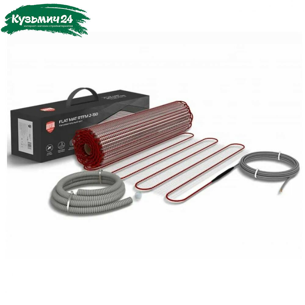 Мат нагревательный, комплект Royal Thermo Flat Mat RTFM 2-150-10, 10 кв. м